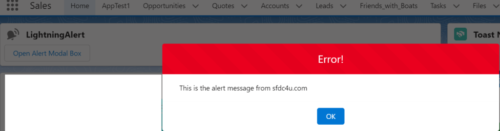 How To Add Confirmation Prompt And Alert Dialog Box In Lwc Sfdc4u